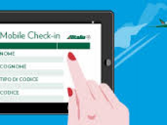 Come fare check in online Air One | Viaggiamo